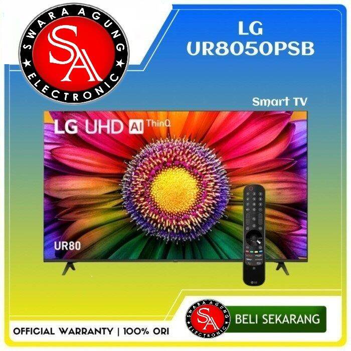 Led UHD 4K Smart TV 43 Inch THINQ AI LG Type : 43UR8050 (Khusus Medan) | Lazada Indonesia