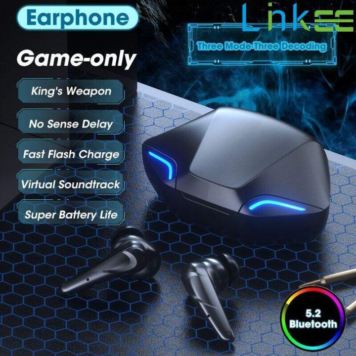G11 Wireless Headset TWS Gaming Earbuds 65ms Low Latency TWS Bluetooth ...