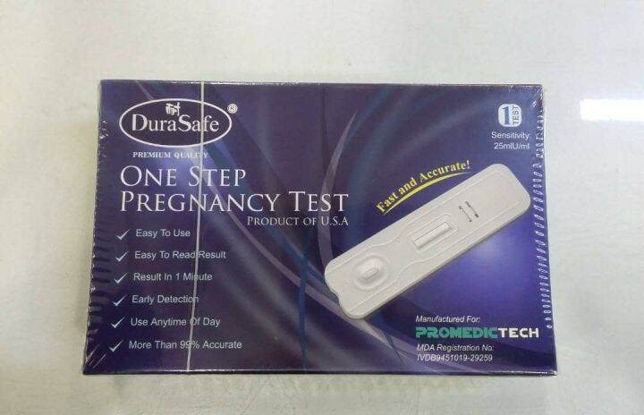 Durasafe One Step Pregnancy Test 1's | Lazada