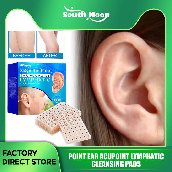 South Moon Magnetic Point Ear Acupoint Lymphatic Cleansing Pads Help ...