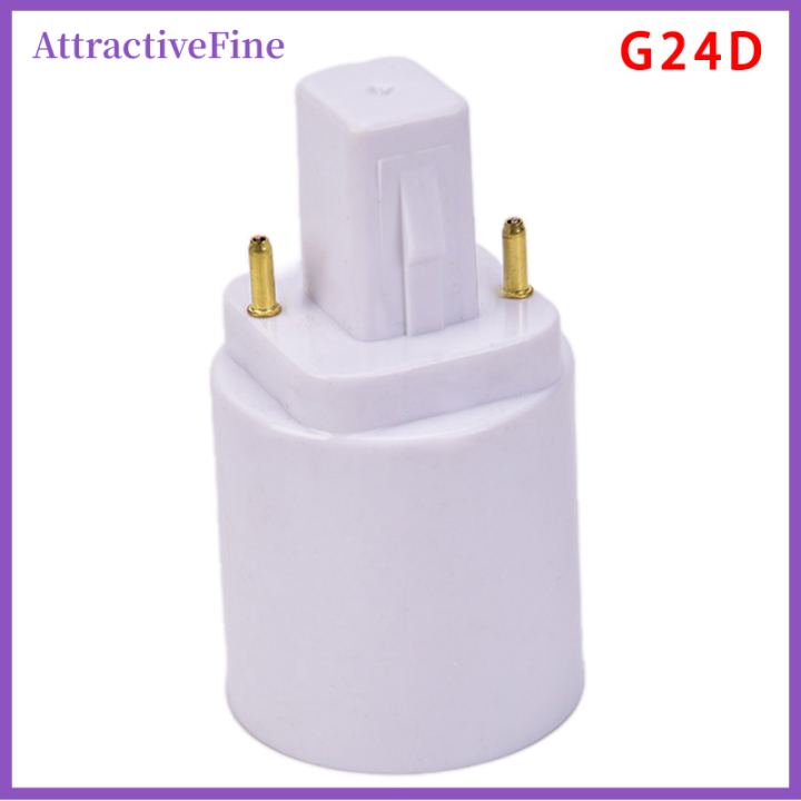 AttractiveFine G24 To E27 Lamp Holder Converters Light Bulb Base Socket ...