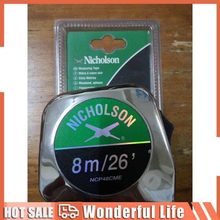 Nicholson U.S.A Tape Measure Chrome | Lazada PH