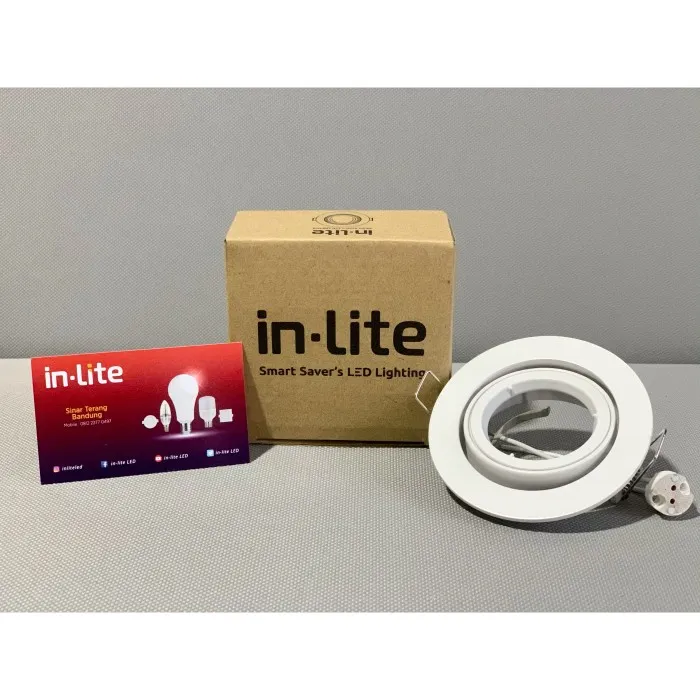 KAP LAMPU RUMAH LAMPU MR16 INLITE - INFX038 | Lazada Indonesia