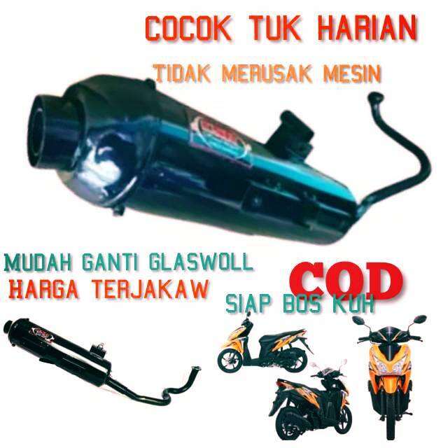 Knalpot racing standar merk ember csr marker beam tuk vario 125 old ...