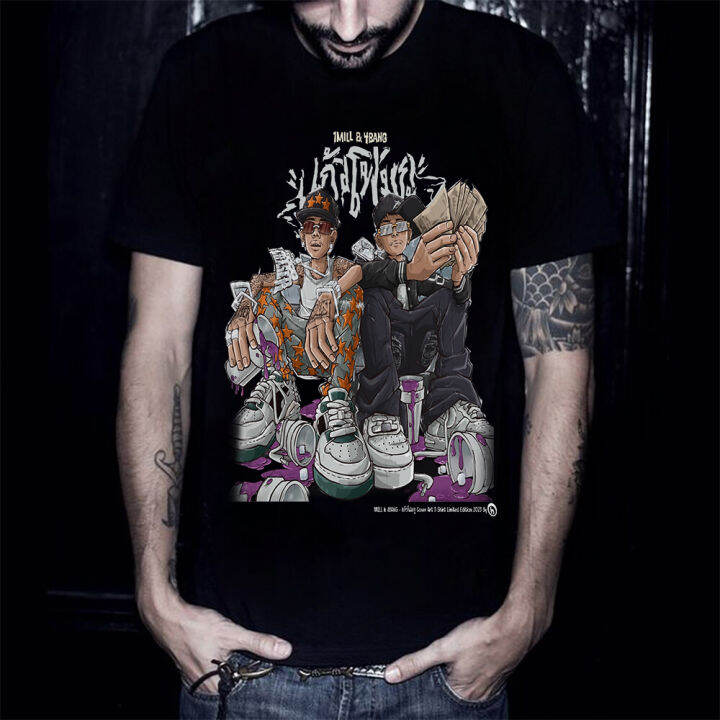 【2023 New】 New เสื้อยืดผ้าฝ้าย เสื้อวง 1Mill ใครสาย Hiphop แนะนำครับ ...