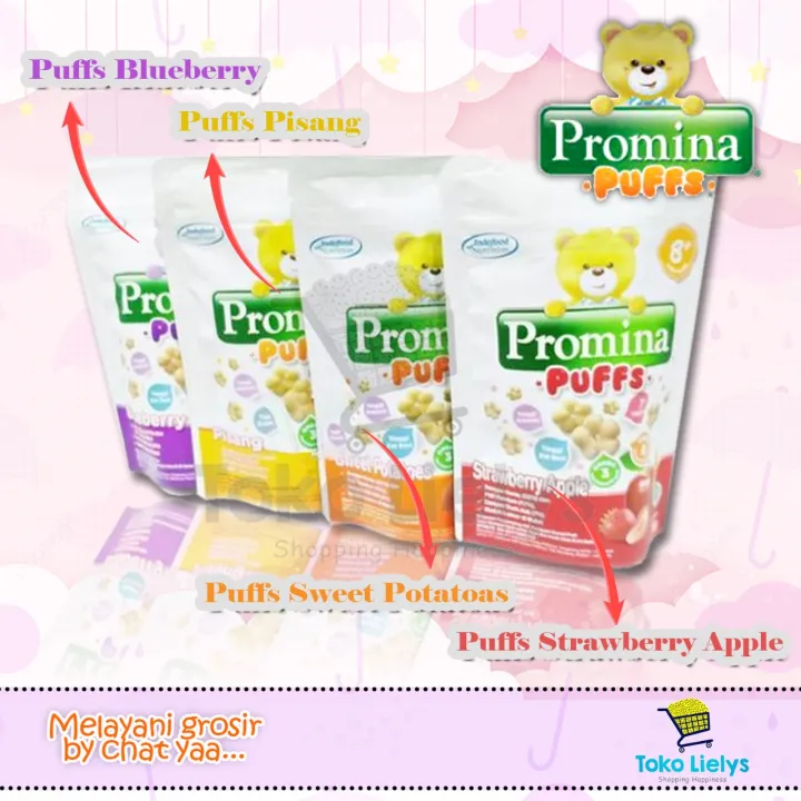 PROMINA PUFF 15 GR - BANANA | Lazada Indonesia