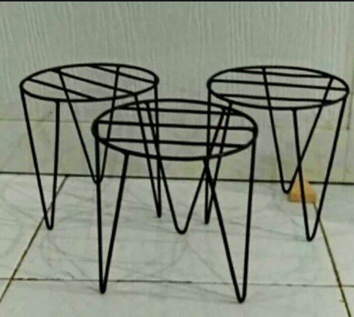 Rak Bunga Singgle pot Minimalis Standing Rak Fas Bunga Pojok Tembok ...