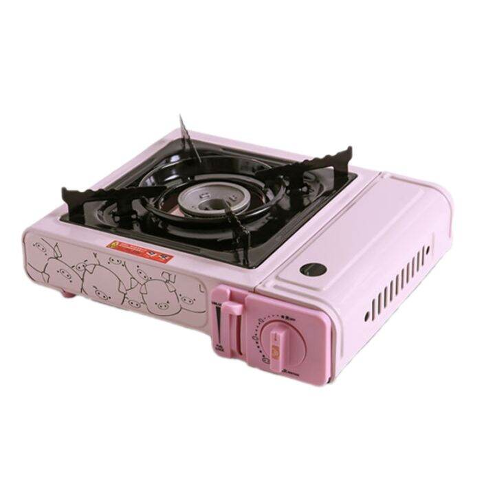Portable Gas Stove Outdoor Camping Knob Temperature Control Butane ...