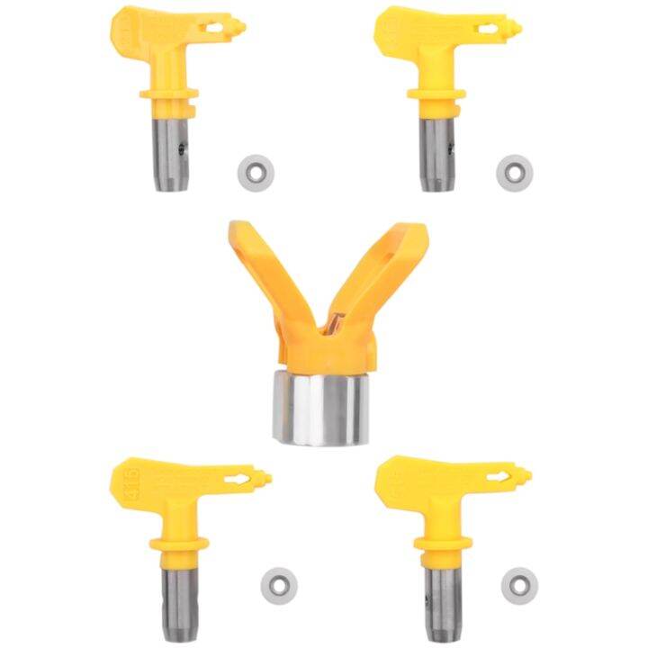 5-Piece Airless Paint Sprayer Tip Guard Nozzle Seat Replacement for ...