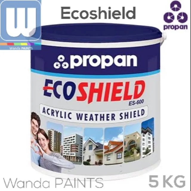 PROPAN ECOSHIELD Exterior 5kg Galon / Cat Tembok Eksterior | Lazada ...