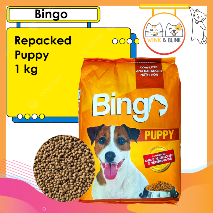 Bingo Dog Food Puppy Repacked 1kg | Lazada PH