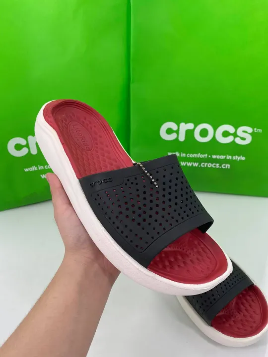 Crocs Literide Classic Beach Slides For Women | Lazada PH