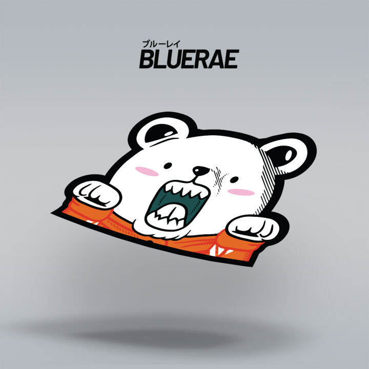 BlueRae: Bepo Heart Pirates (One Piece) HYDROFLASK/AQUAFLASK Sticker ...