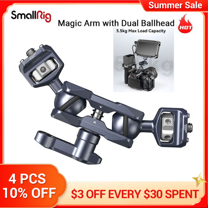 SmallRig Magic Arm Flexible Articulating Arm with 14” Screws, Field ...