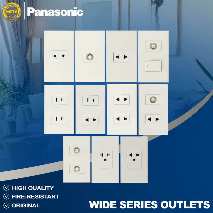 Original Panasonic Outlets Set Wide Series | Lazada PH