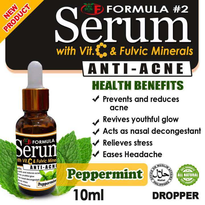 SERUM Anti-Acne Formula #2 PEPPERMINT (10)ML | Lazada PH