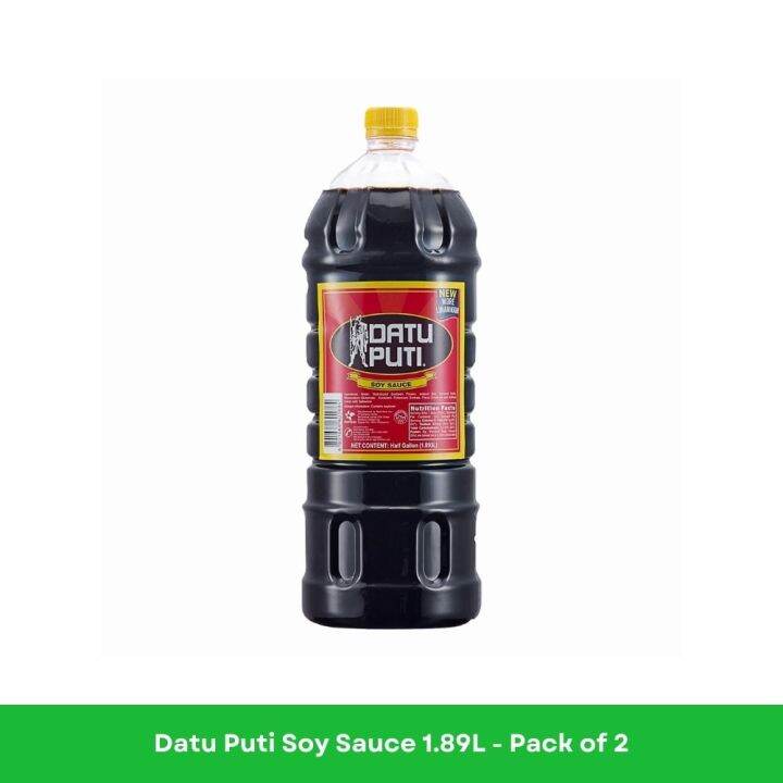 Datu Puti Soy Sauce 1.89L - Pack of 2 | Lazada PH