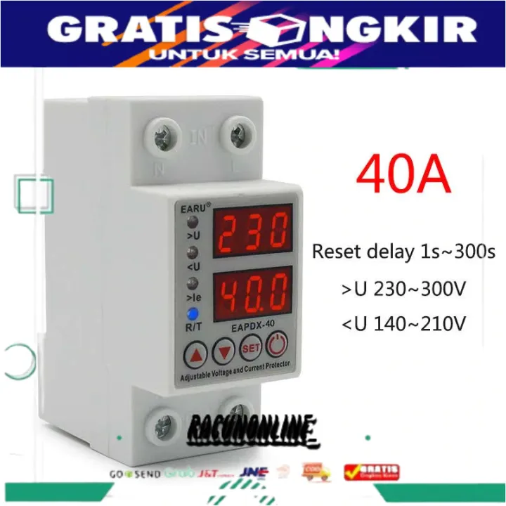 \Meteran listrik digital dilengkapi dengan layar LED dapat membatasi ...