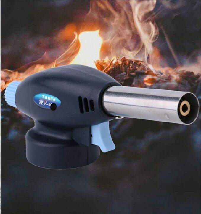 915 Metal Flame Gun Welding Gas Torch Lighter Heating Ignition Butane ...