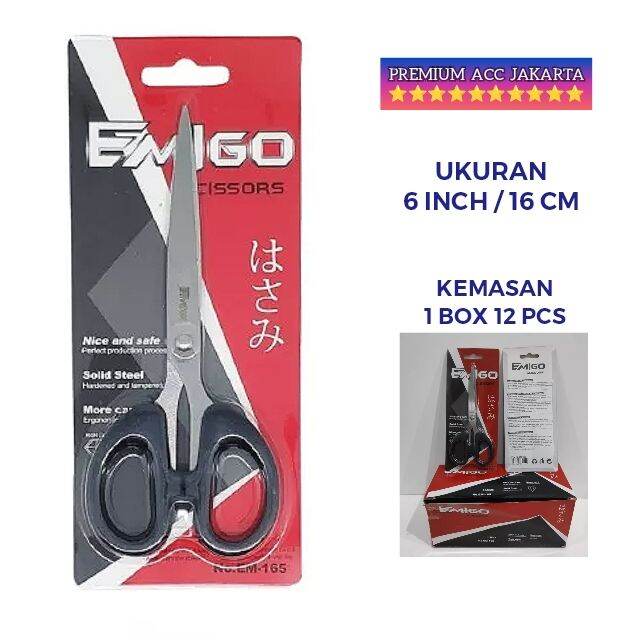 Gunting Ukuran Besar Dan Sedang Gunting Rambut Kertas Kain 16CM ...