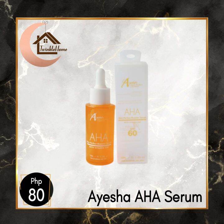 Twinklehome Original Ayesha AHA Serum (50ml) | Lazada PH