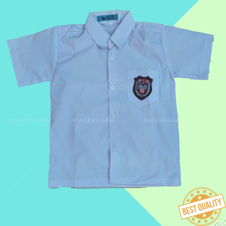 Baju Sekolah SD osis lengan pendek famatex seragam sekolah SD | Lazada ...