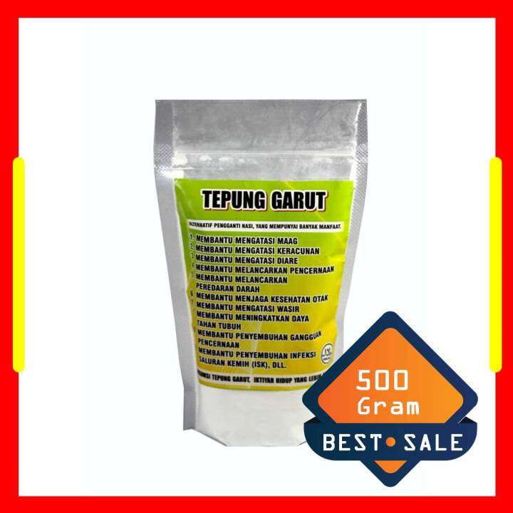 TEPUNG GARUT/PATI GARUT/TEPUNG PATI GARUT 500 gram | Lazada Indonesia