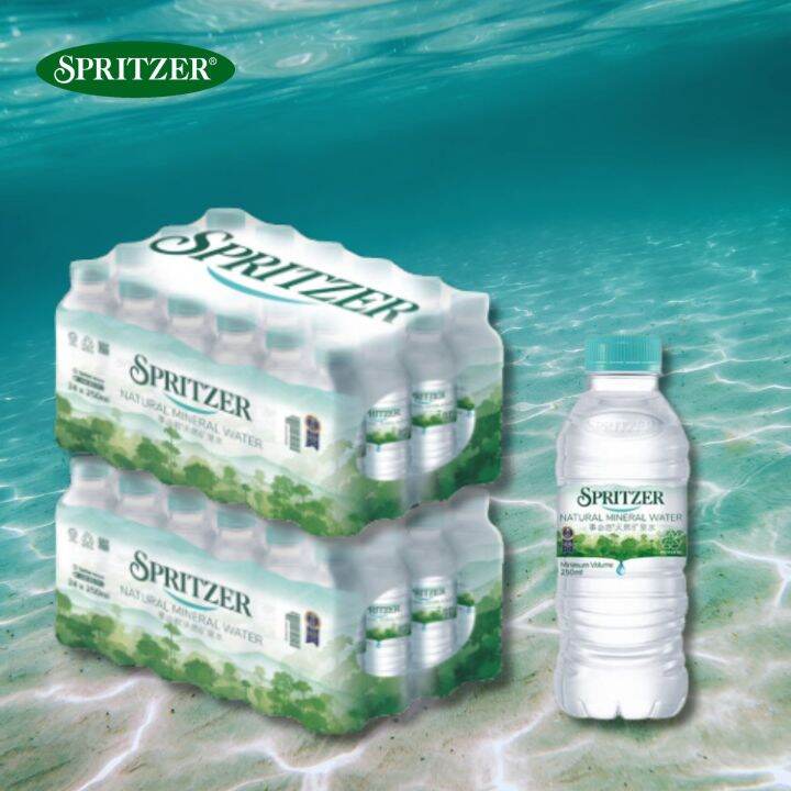 SPRITZER Mineral Water (2 PACKS 250ml x 24 Bottles x 1 Shrink) | Lazada