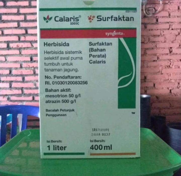 Calaris 550SC 1 Liter Herbisida Selektif Jagung Obat Rumput Jagung Anti ...