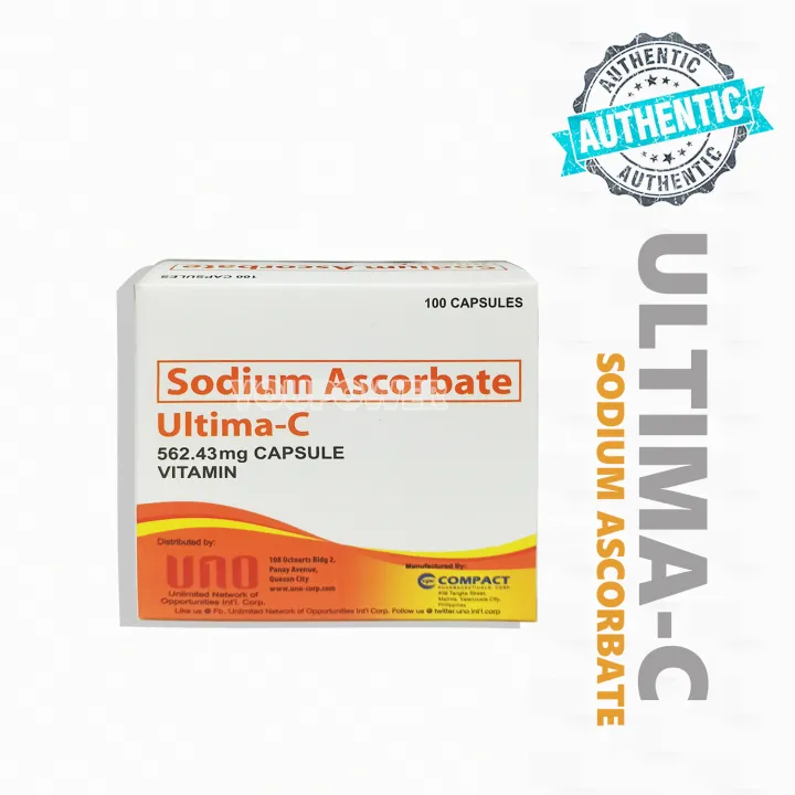 Ultima C Vitamin C Sodium Ascorbate ( 100% Alkaline Vit.C ) / UNO ...