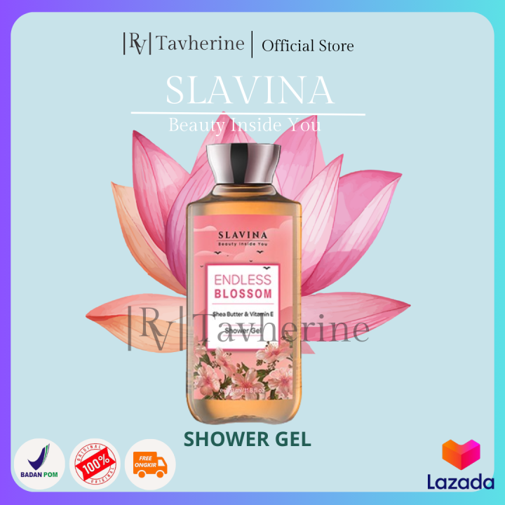 SLAVINA Body Wash Shower Gel Sabun Mandi Endless Blossom by Nagita ...