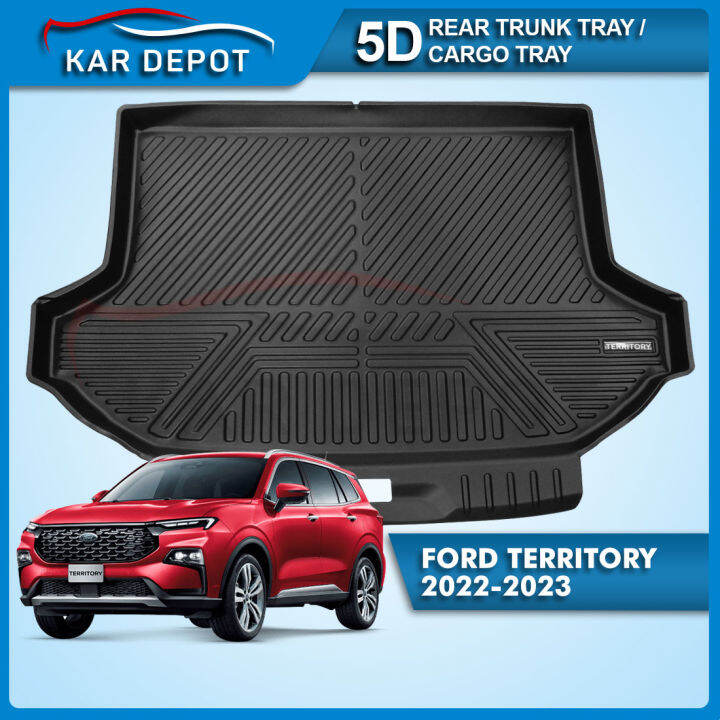 FORD TERRITORY 2022-2023 5D Rear Trunk Tray or Cargo Tray w/ Extension ...