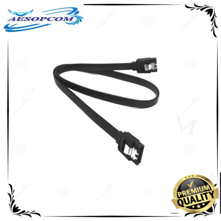 black Computer cables SATA DATA 3.0 III SATA3 6Gb/S SSD hard drive ...