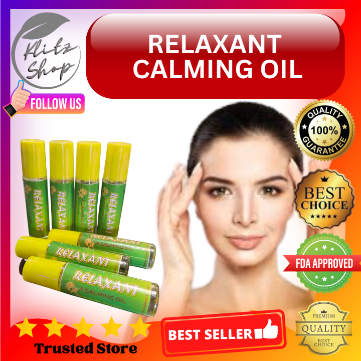 RELAXANT CALMING OIL "Roll your stress away" | Lazada PH