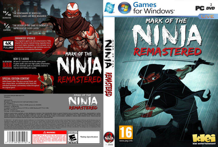 Mark of the Ninja: Remastered PC GAME [Offline INSTALLATION] | Lazada