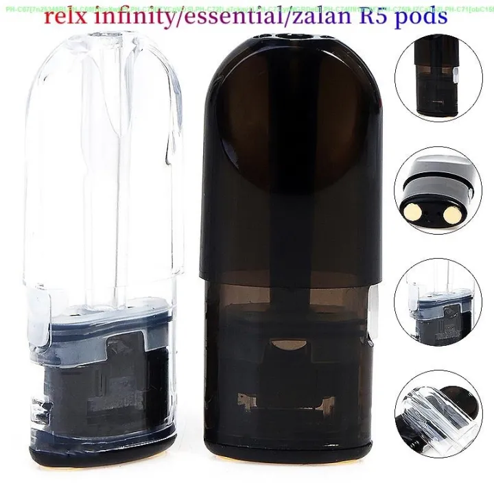 RELX Infinity Essential Phantom Zalan R5 Vape Ceramic Core Refillable ...