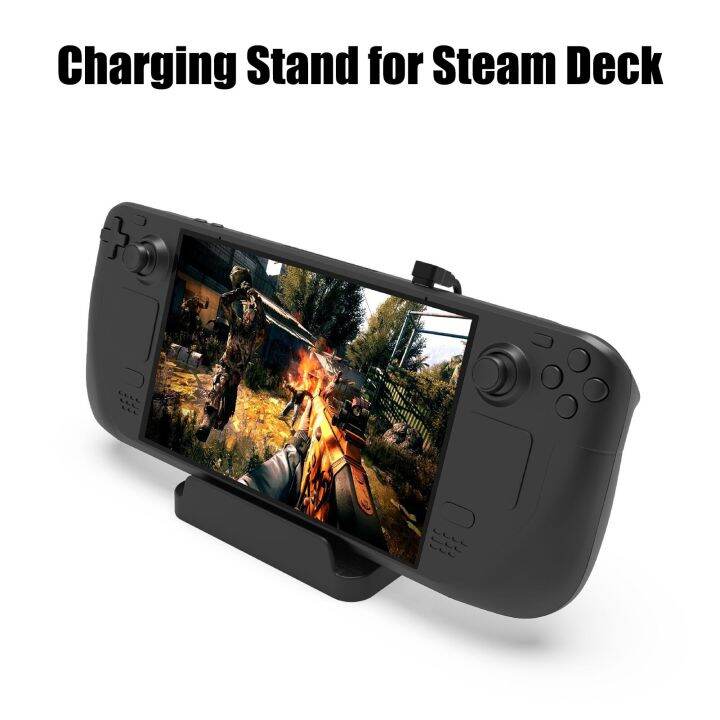 ZZOOI Game Console Charger Base For Steam Deck Portable Game Controller ...