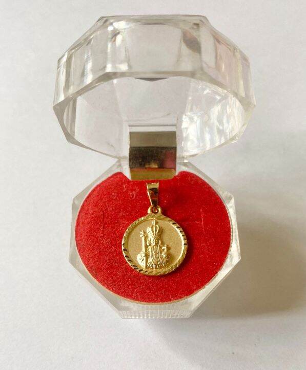 Pawnable 18K Saudi Gold Sto. Nino Pendant | Lazada PH