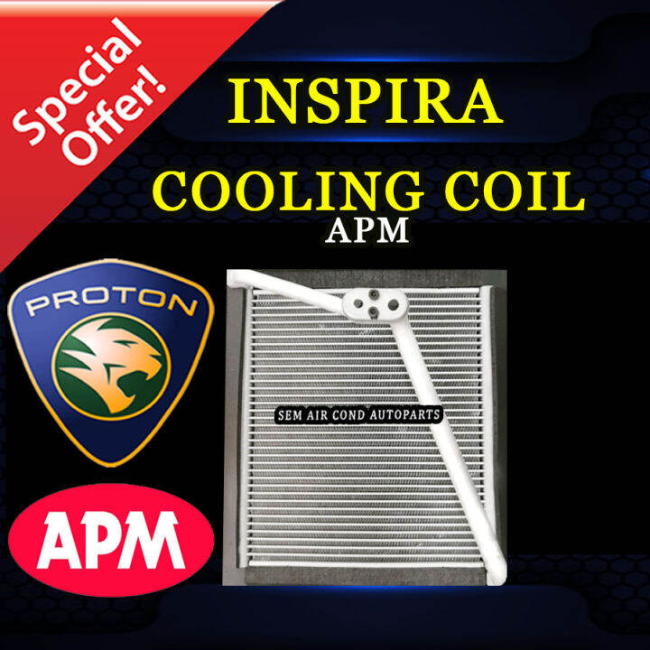 PROTON INSPIRA APM COOLING COIL/ EVAPORATOR (CAR AIRCOND SYSTEM) | Lazada