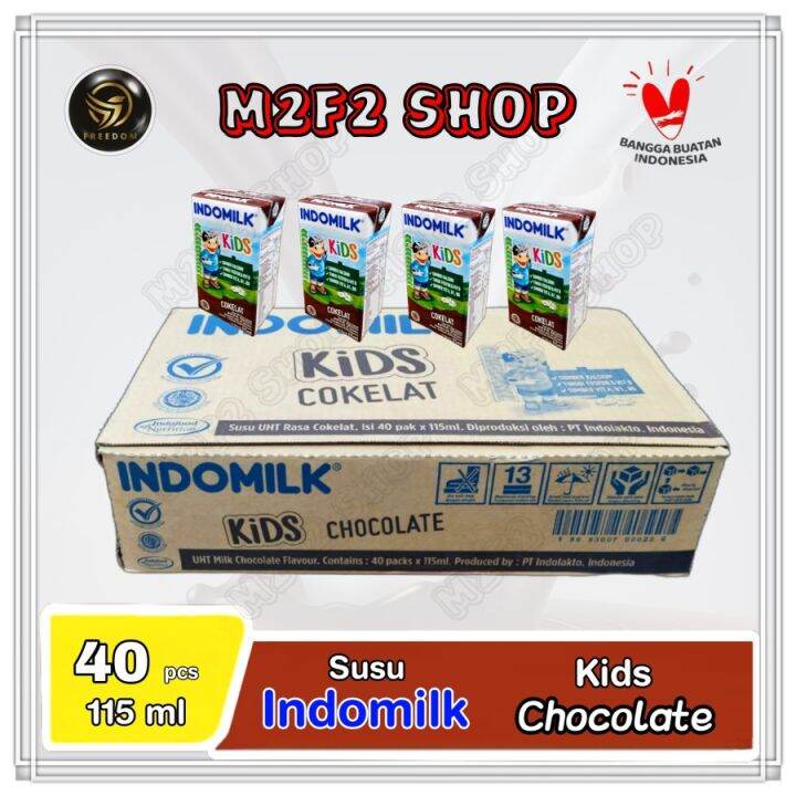 Susu Indomilk Kids Kotak UHT Cokelat - 115 ml (Kemasan Karton) | Lazada Indonesia