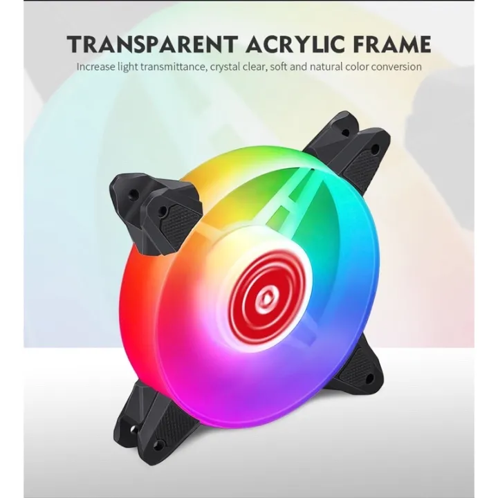 [Ready Stock] INPLAY Ice Tower RGB FAN 3 in 1 kit 3in1 3n1 120mm rgb ...