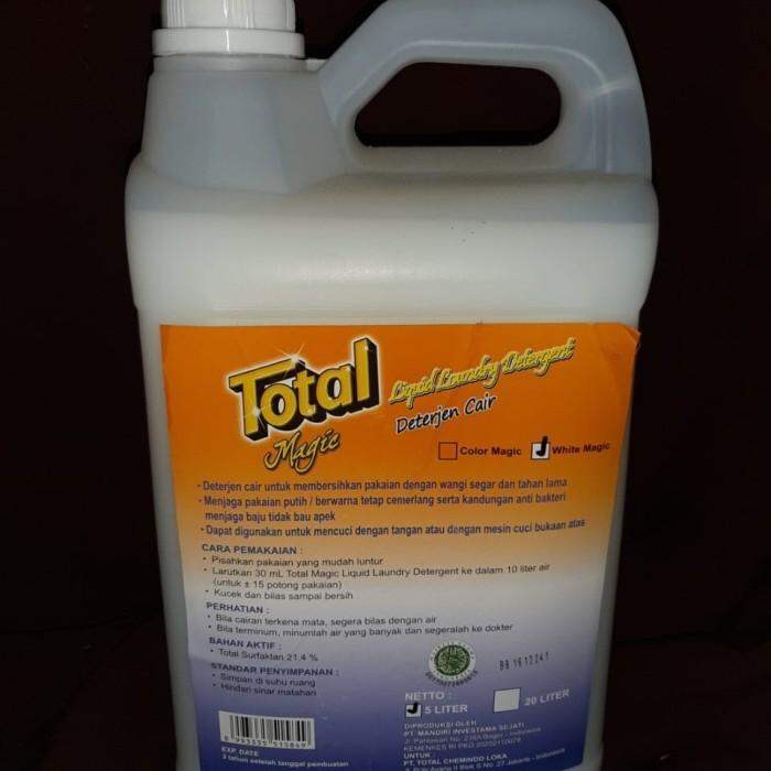 TOTAL MAGIC DETERJEN CAIR 5 LITER | Lazada Indonesia