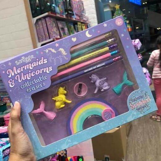 SMIGGLE COLLECTABLE ERASER & PENCIL SET | Lazada