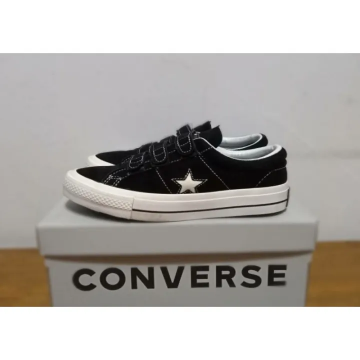 Converse One Star Velcro Low Ox Black Sneakers Men 2020 No Strap