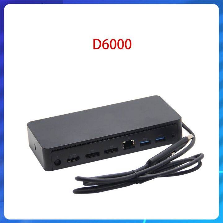 90%NEW D6000 Switch Docking Station Laptop Power DisplayLink ...