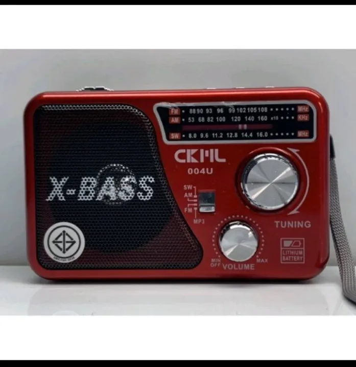 วิทยุ วิทยุพกพา2in1 CKL รุ่น 004u ฟังวิทยุได้ 3ระบบคลื่น FM/AM/SW เป็นไฟฉายส่องสว่าง | Lazada.co.th