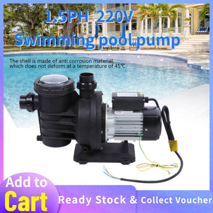 【Ready Stock】Swimming Pool Filter Water Pump Suction Sewage Circulating ...