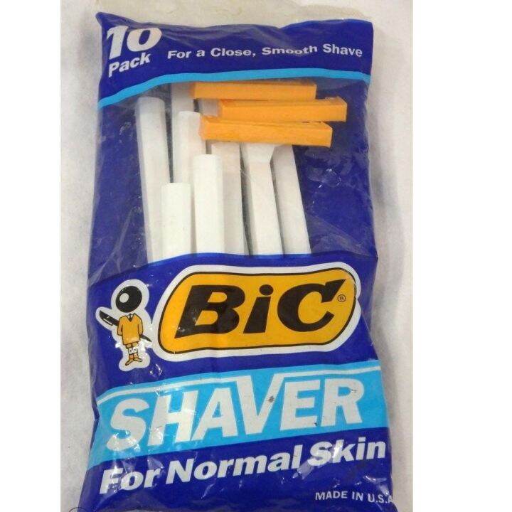 BIC Disposable Shaver For Normal Skin 10 pieces/pack | Lazada PH
