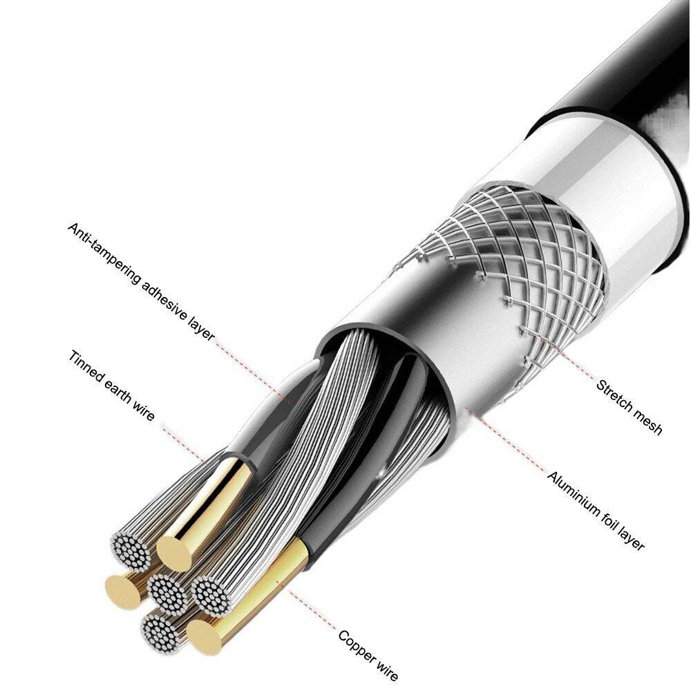 5210A ยูเอสบี สายเคเบิล Type C เป็น HDMI อะลูมิเนียมอะลูมิเนียมอะลูมิเนียม สายเคเบิล Type C เป็น ...