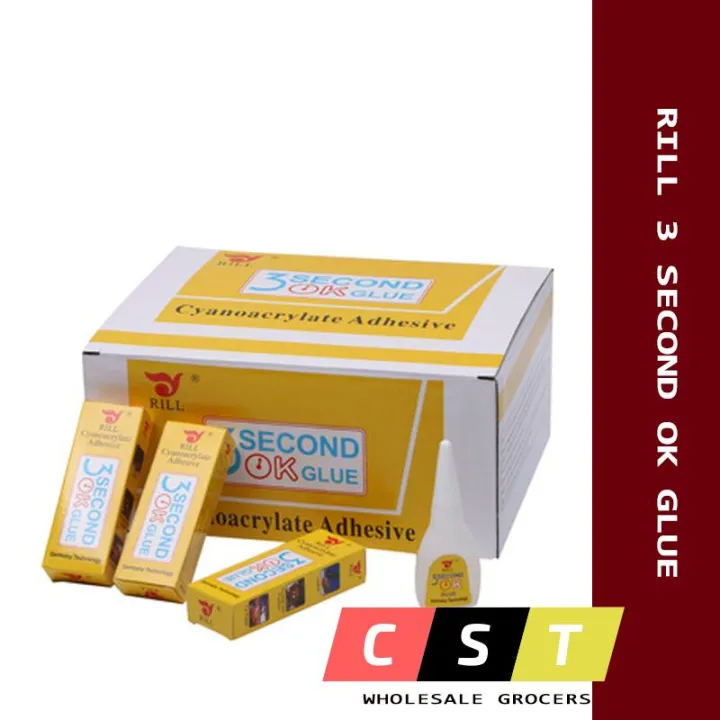 Original RILL 3 Second OK Glue / Gam 3 Saat | Lazada